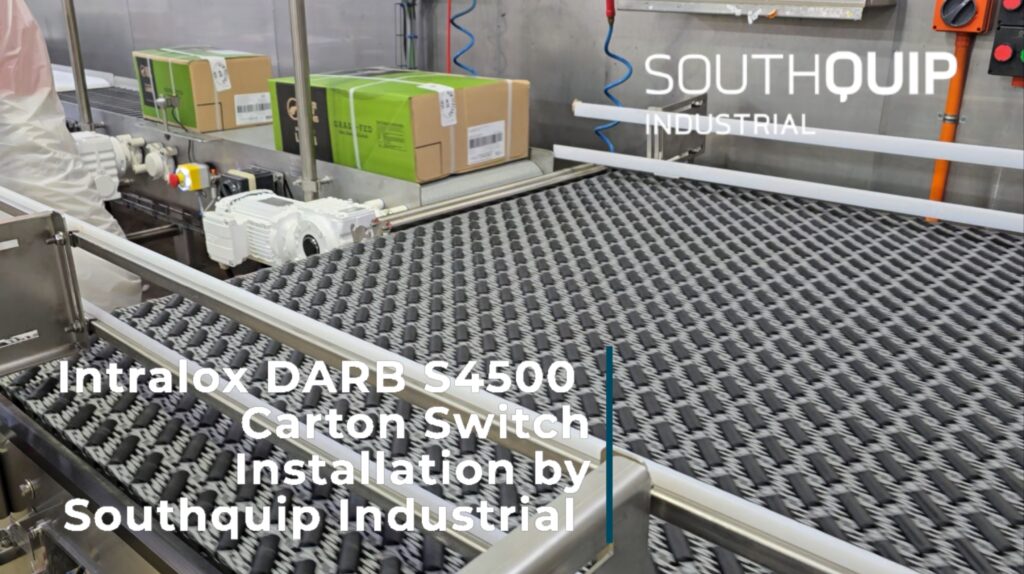 Intralox Activated Roller Belt Technology Installation - Southquip Industrial